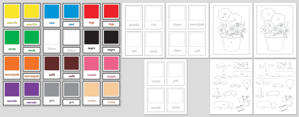 Preschool Package 1 | Montessori Spanish Series