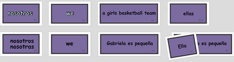 Los Pronombres | Montessori Spanish Series