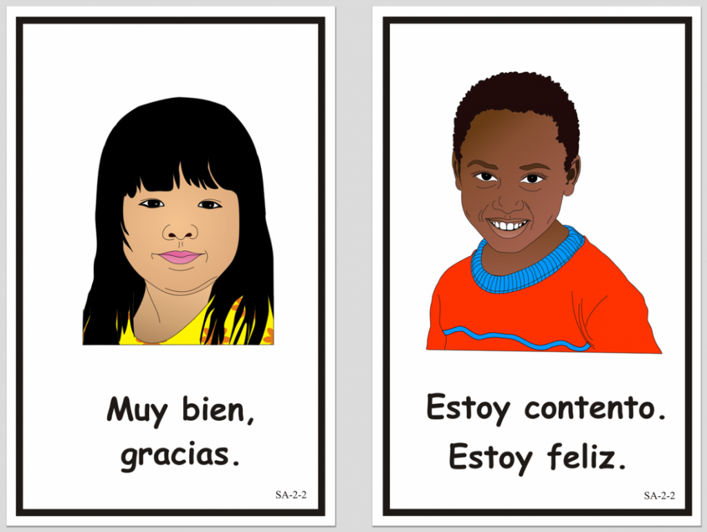 Preschool Saludos | Montessori Spanish Series