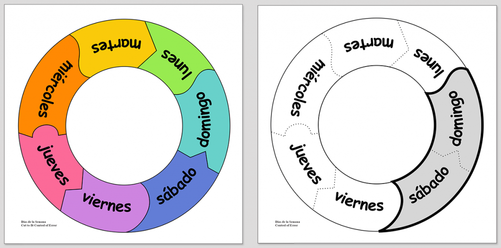 Preschool Package 3 | Montessori Spanish Series